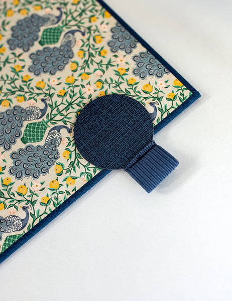 Bespoke Letterpress Adhesive Pen Loop in Blue - Lineae